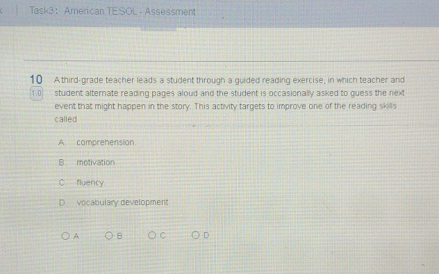 Task3 American TESOL - Assessment 10 A