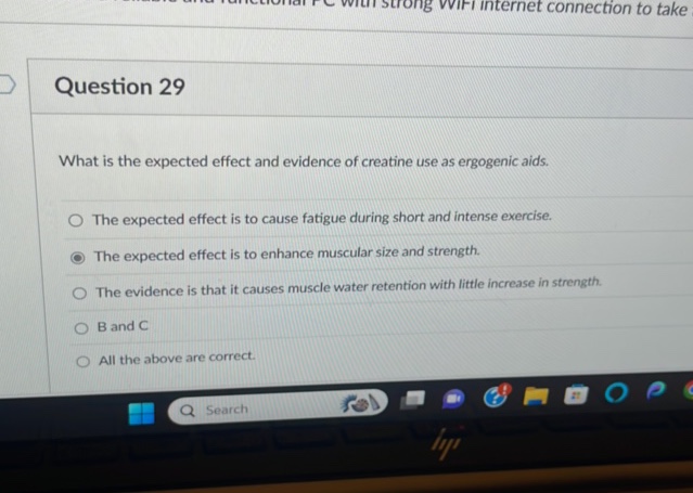 Question 29 What is the expected effect and | StudyX