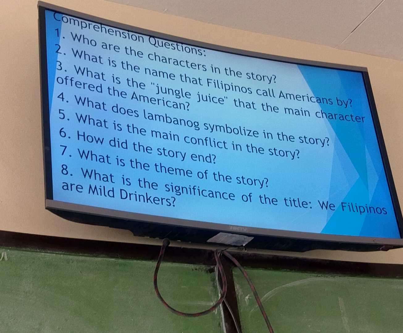 comprehension Questions 1 Who are the | StudyX