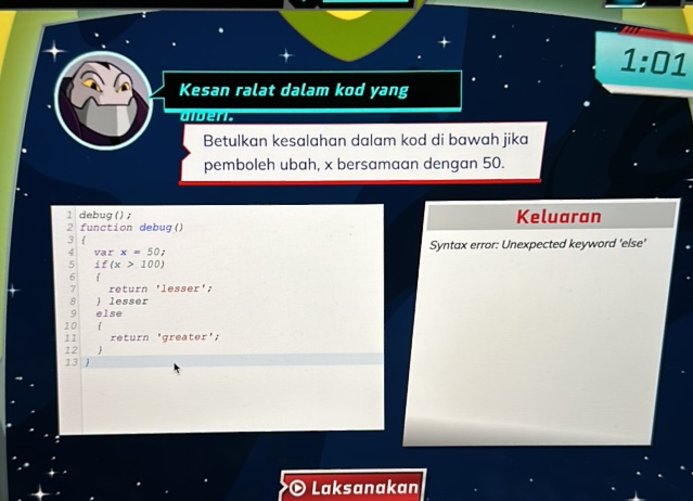 Kesan ralat dalam kod yang UlUEIT Betulkan | StudyX