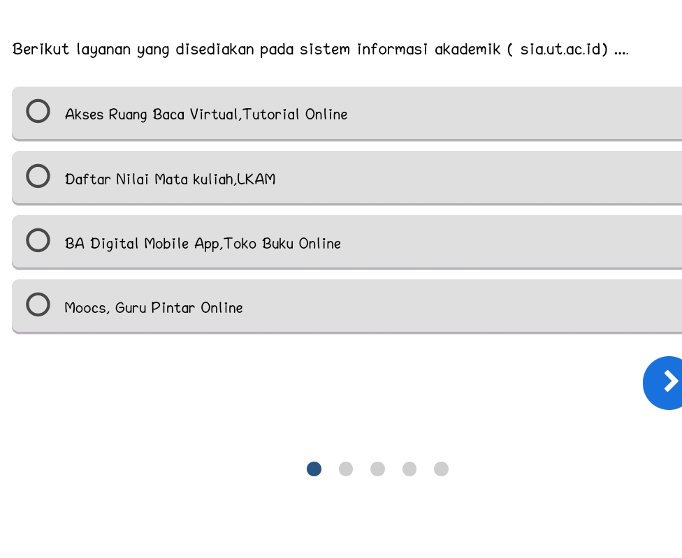Berikut layanan yang disediakan pada sistem | StudyX