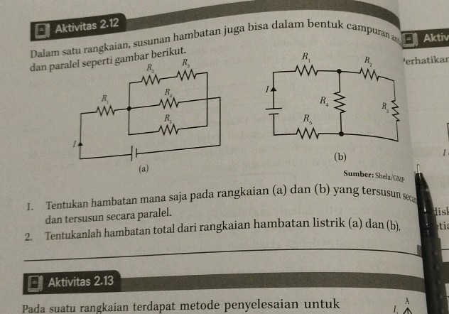 Aktivitas 212 Dalam satu rangkaian susunan | StudyX