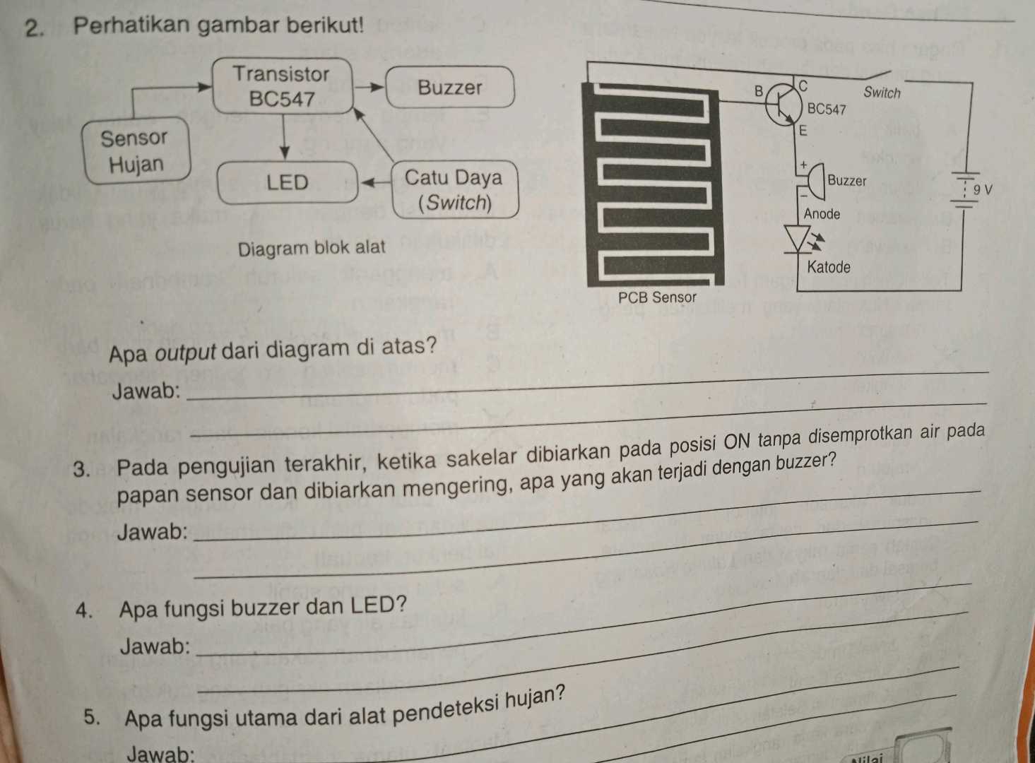 2 Perhatikan gambar berikut Apa output dari | StudyX