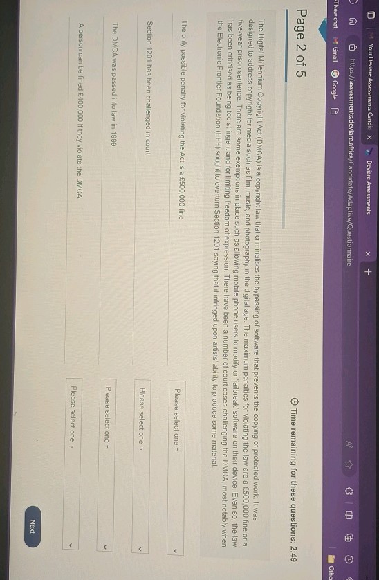 Your Deviare Assessments Candic Deviare