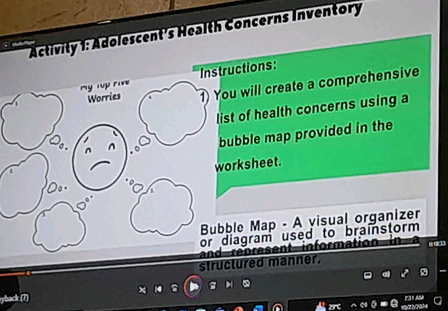 AG ivity Instructions 1) You will create a | StudyX
