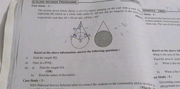 X CLASS REVISION PROGRAMME Case Study - 2 | StudyX