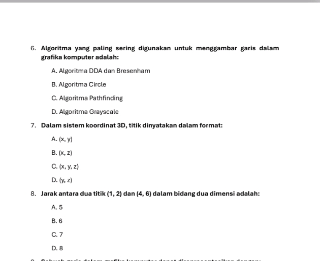 6 Algoritma yang paling sering digunakan | StudyX