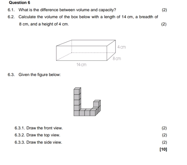 Question 6 61 What is the difference between | StudyX