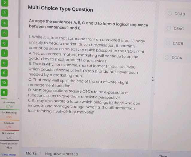 2 Multi Choice Type Question 3 4 5 6 7 8 9 | StudyX
