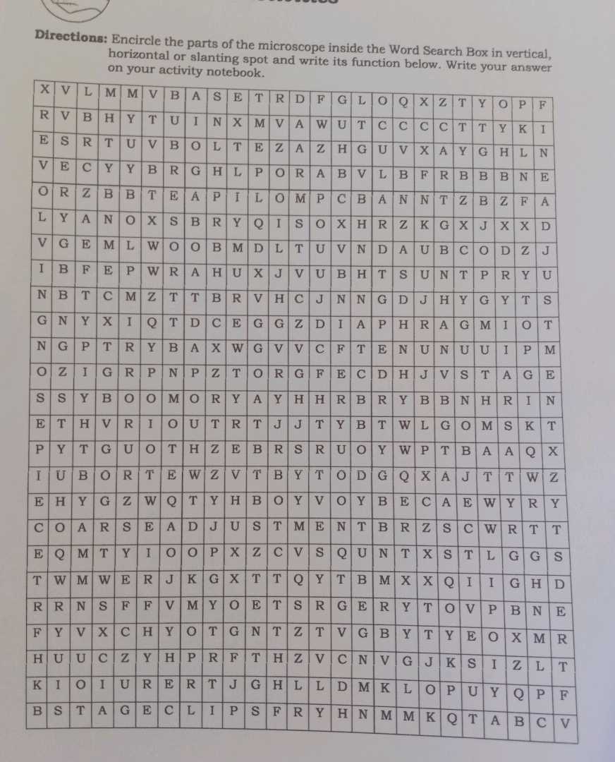 Directions Encircle the parts of the | StudyX