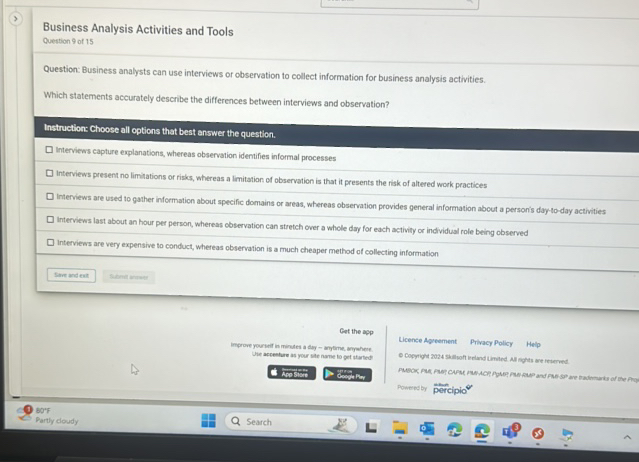 Business Analysis Activities and Tools | StudyX