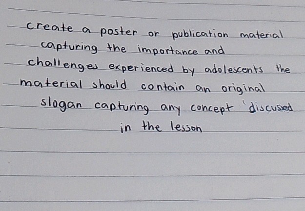 create a poster or publication material | StudyX