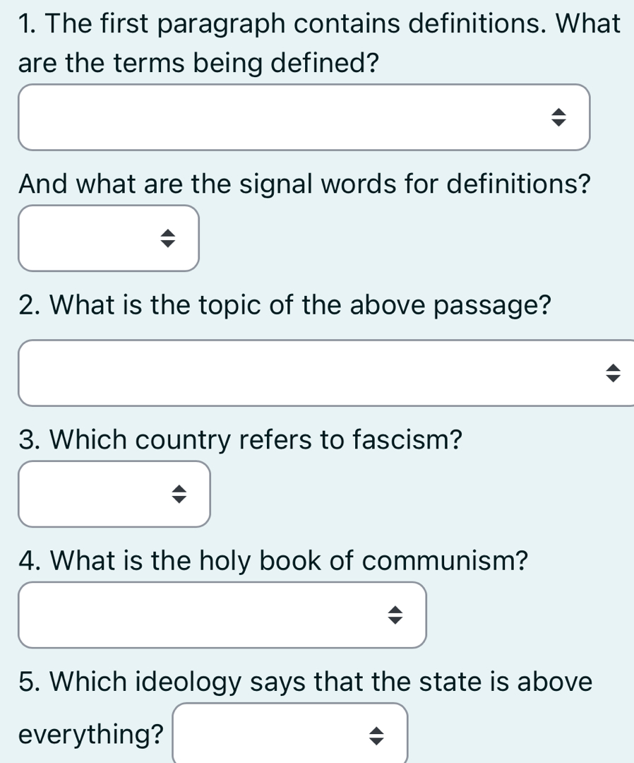 1 The first paragraph contains definitions | StudyX