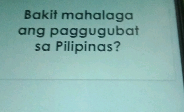 Bakit mahalaga ang paggugubat sa Pilipinas | StudyX