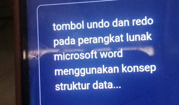 tombol undo dan redo pada perangkat lunak | StudyX