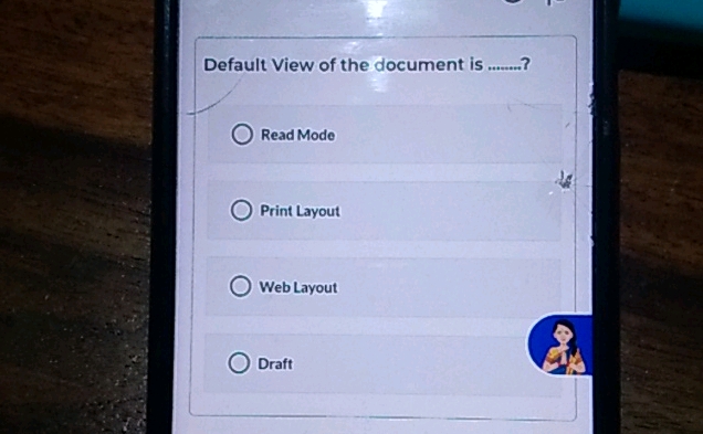 Default View of the document is Read Mode | StudyX