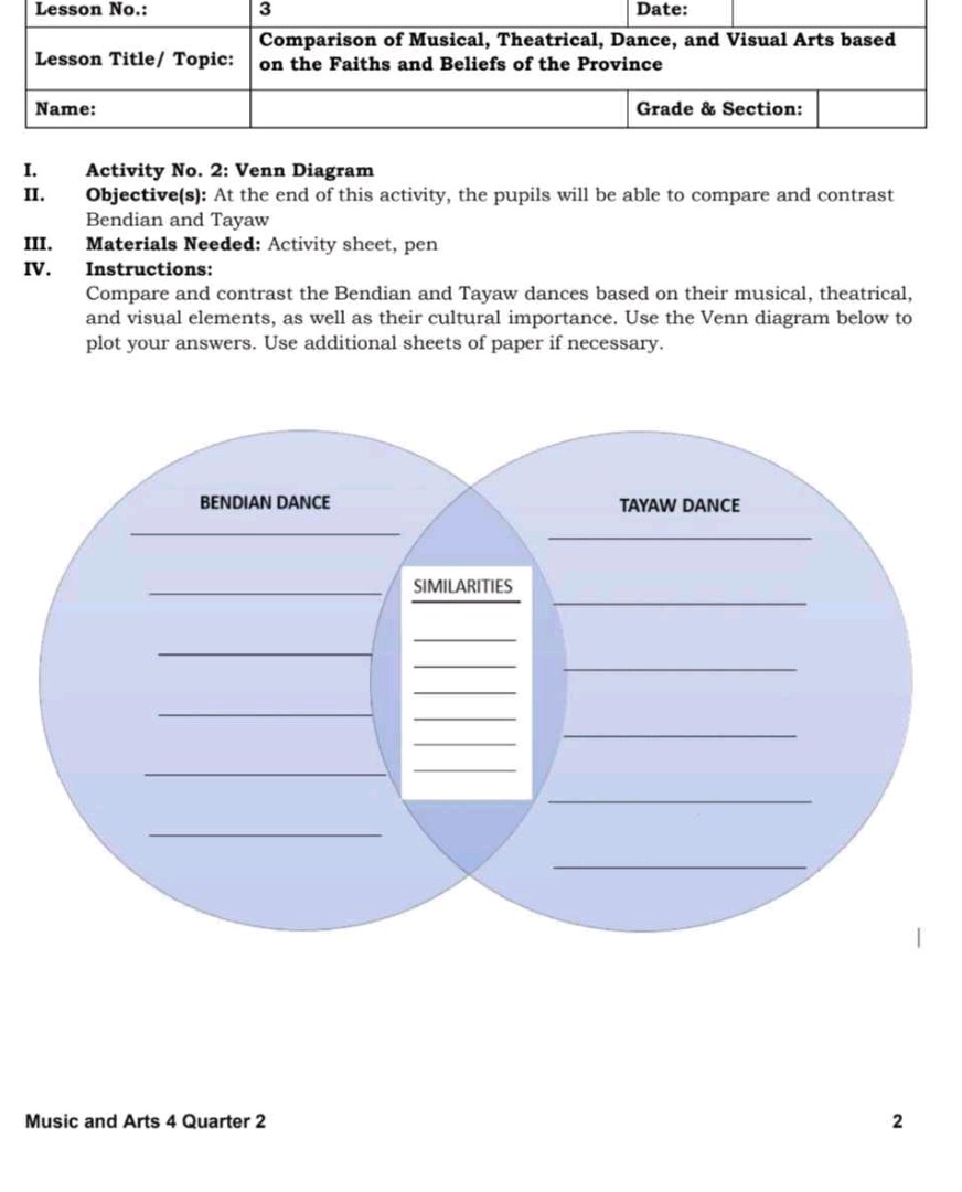 Lesson No 3 lticolumn1l Date Lesson Title/ | StudyX
