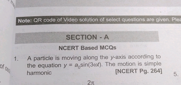 Note QR code of Video solution of select | StudyX