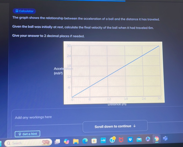 Calculator The graph shows the relationship | StudyX