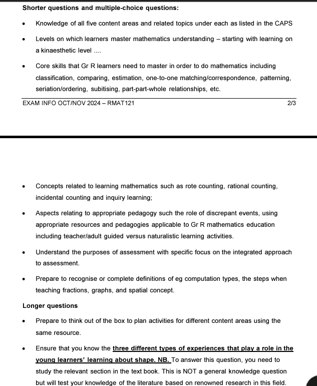 Shorter questions and multiple-choice | StudyX