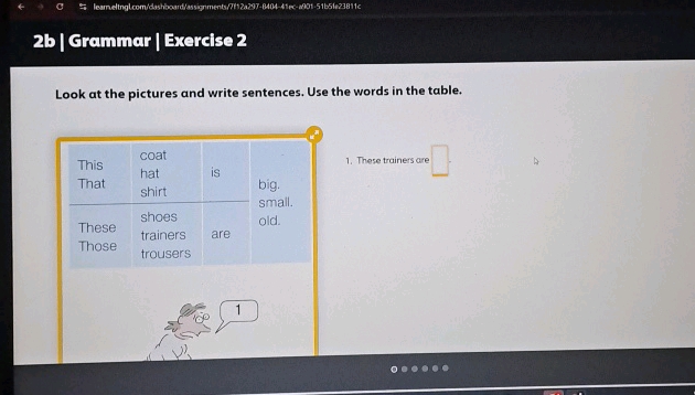 2b Grammar Exercise 2 Look at the pictures | StudyX