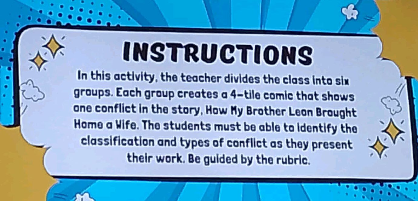 INSTRUCTIONS In this activity the teacher | StudyX