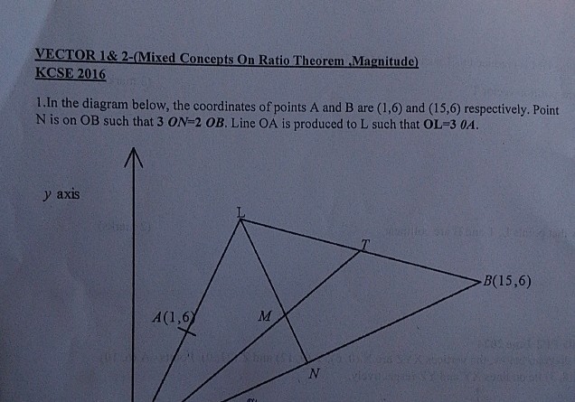 VECTOR 1 2-(Mixed Concepts On Ratio | StudyX