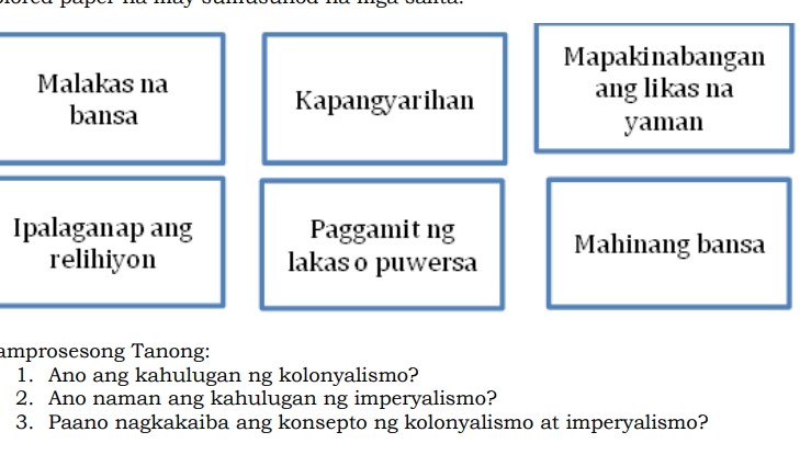 Malakas na bansa Ipalaganap ang relihiyon | StudyX