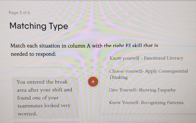 Page 3 of 6 Matching Type Match each | StudyX