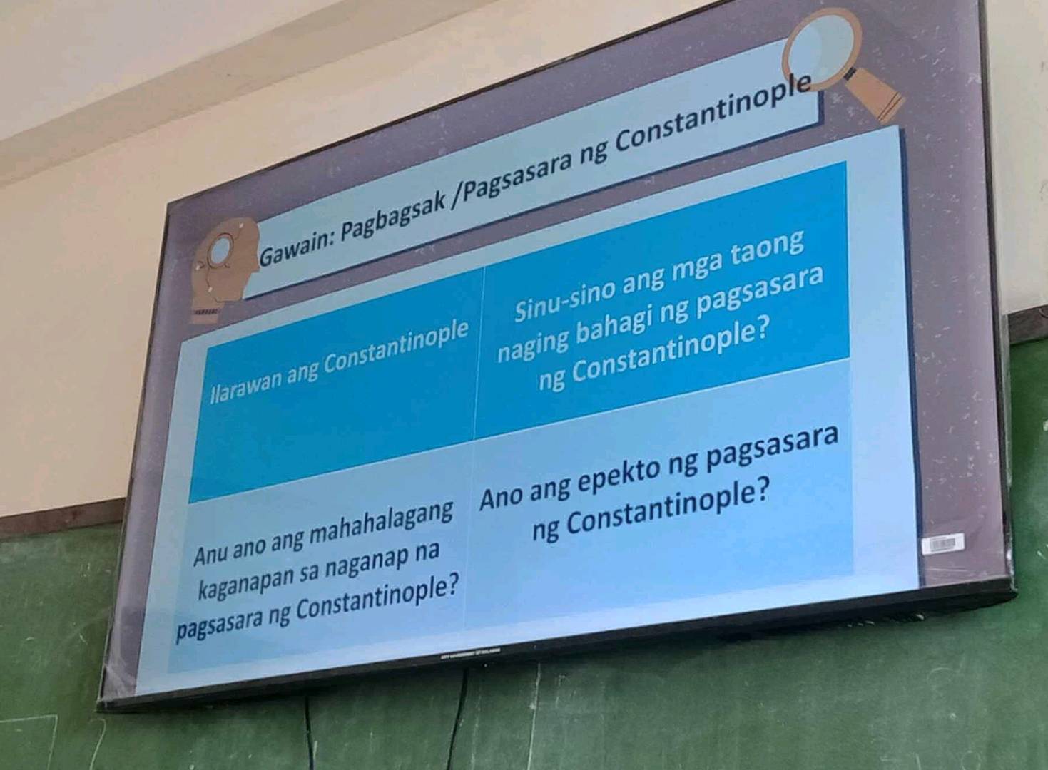 Gawain Pagbagsak/Pagsasara ng Constantinople | StudyX