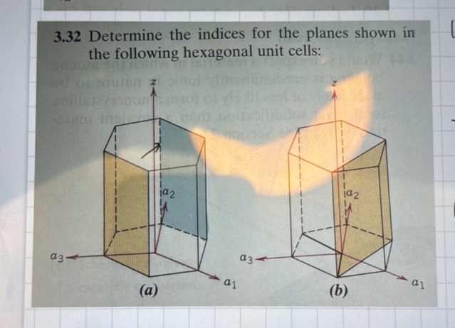 332 Determine the indices for the planes | StudyX
