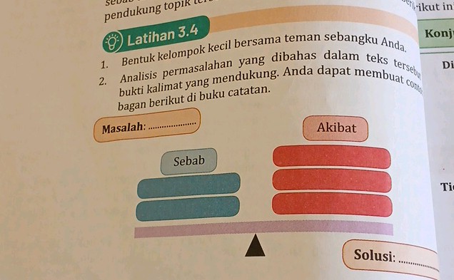 Latihan 34 Konj 1 Bentuk kelompok kecil | StudyX