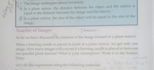- The image undergoes lateral inversion In a | StudyX