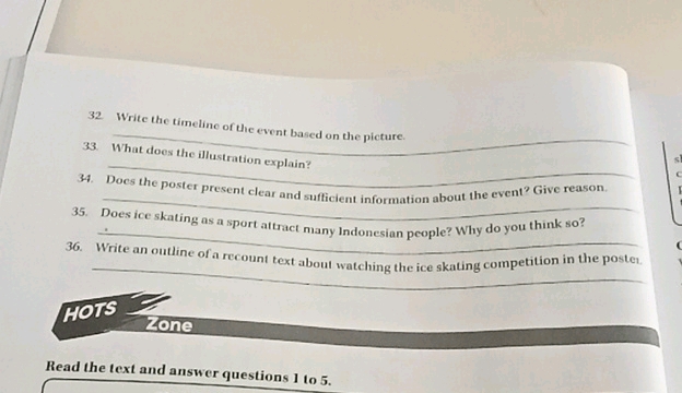 32 Write the timeline of the event based on | StudyX