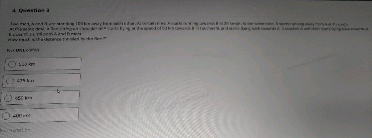 3 Question 3 Two men A and B are standing | StudyX