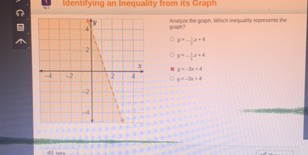 Identifying an Inequality from its Graph | StudyX