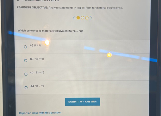 LEARNING OBJECTIVE Analyze statements in | StudyX