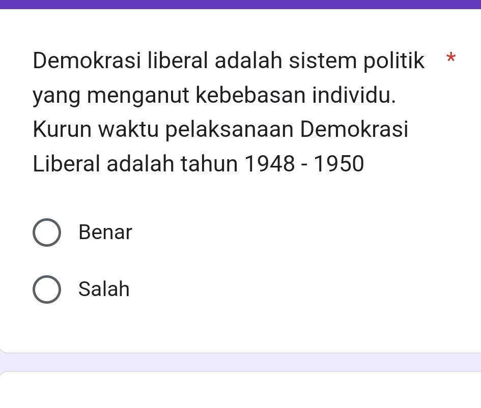 Demokrasi liberal adalah sistem politik | StudyX
