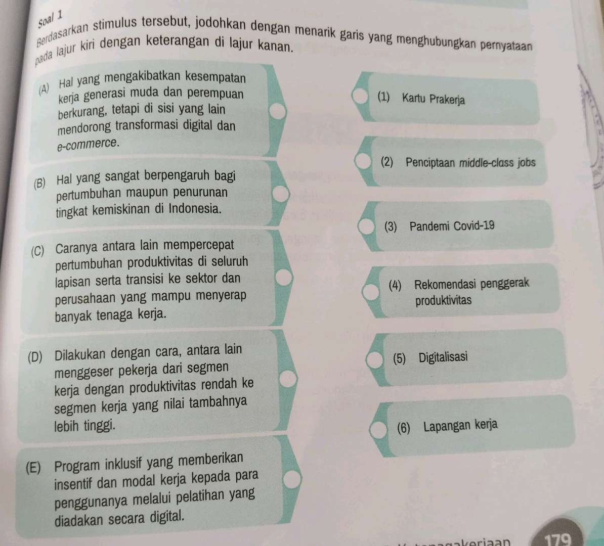 509 11 Berdasarkan stimulus tersebut | StudyX